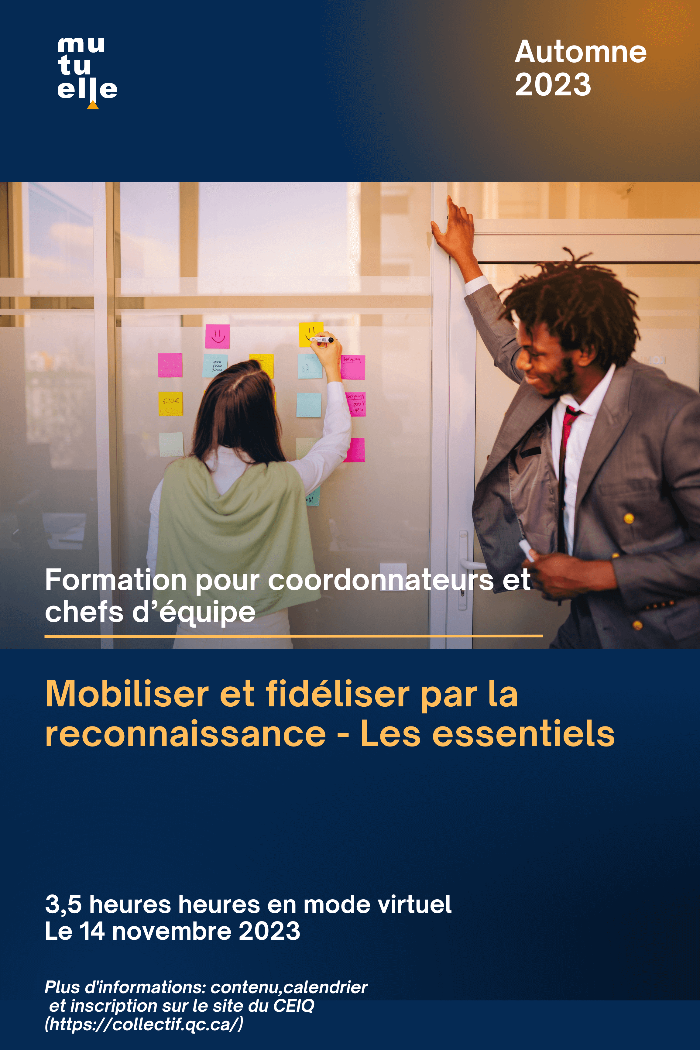 Formation pour coordonnateurs et chefs d’équipe: Mobiliser et fidéliser ...