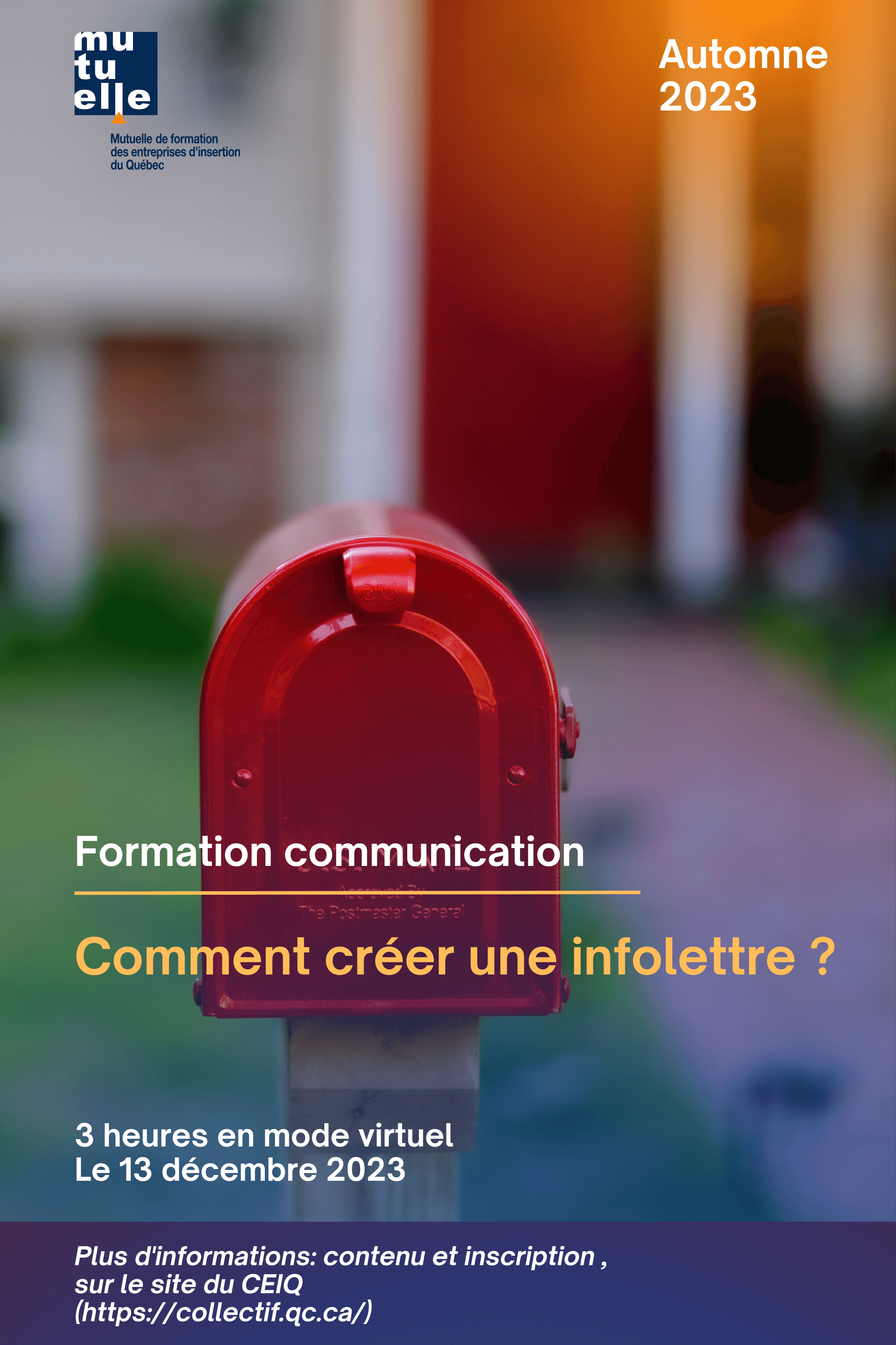 Formation communication - Comment créer une infolettre ? - CEIQ